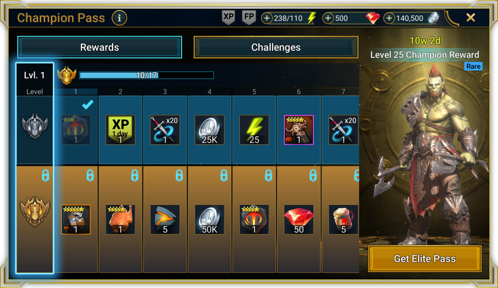 Guide: Passes – RAID: Shadow Legends